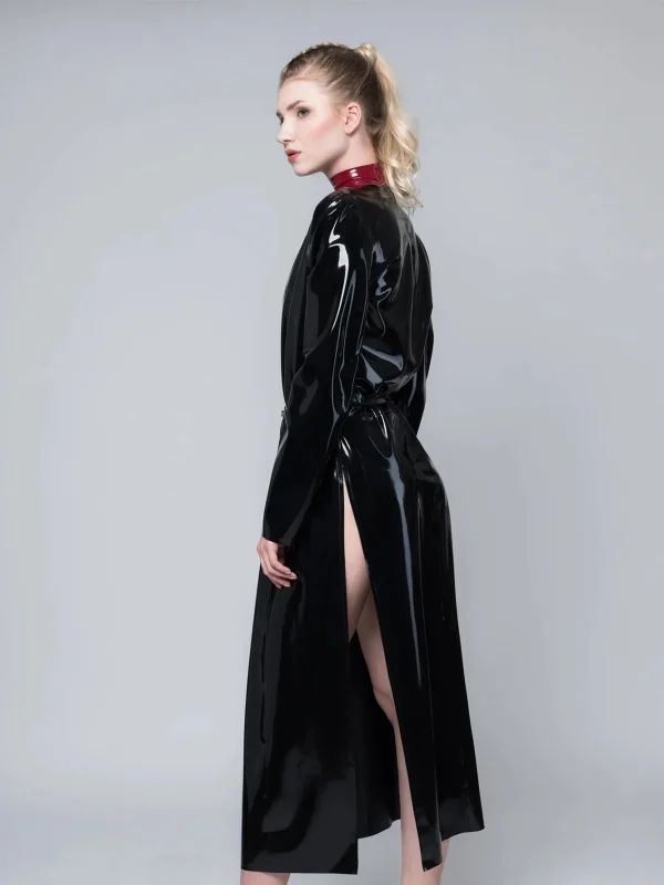 Latexový kabát Icon Maxi - Latex UK Shop