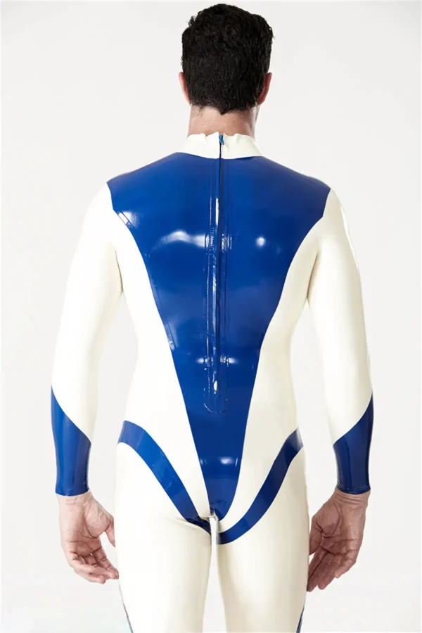Latex Male Kurina Back Zipper Catsuit - Latex UK Shop